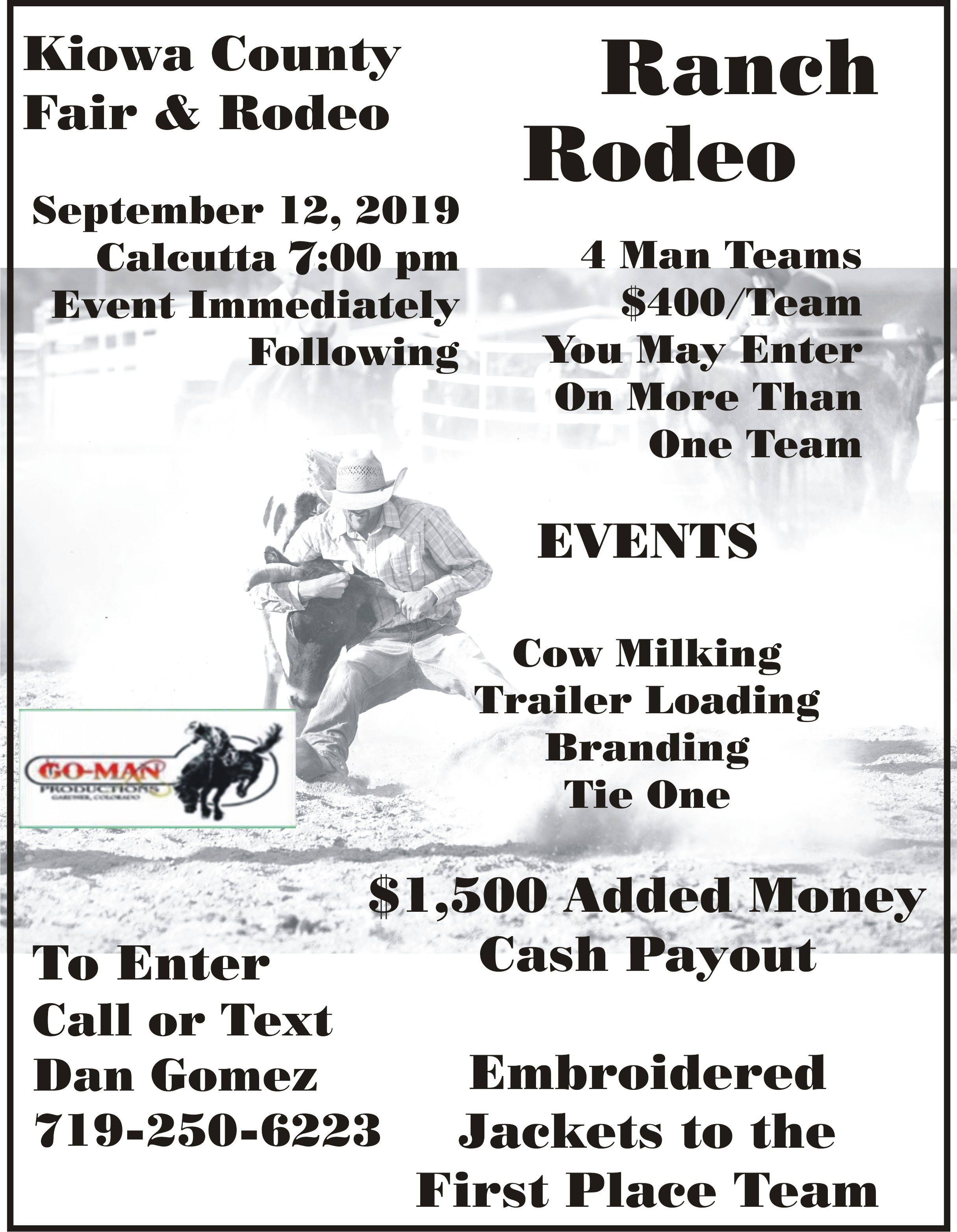 2019 Kiowa County Fair - Ranch Rodeo | Kiowa County Press - Eads ...