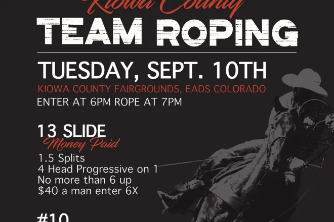 2019 Kiowa County Fair - Team Roping Tuesday | KiowaCountyPress.net