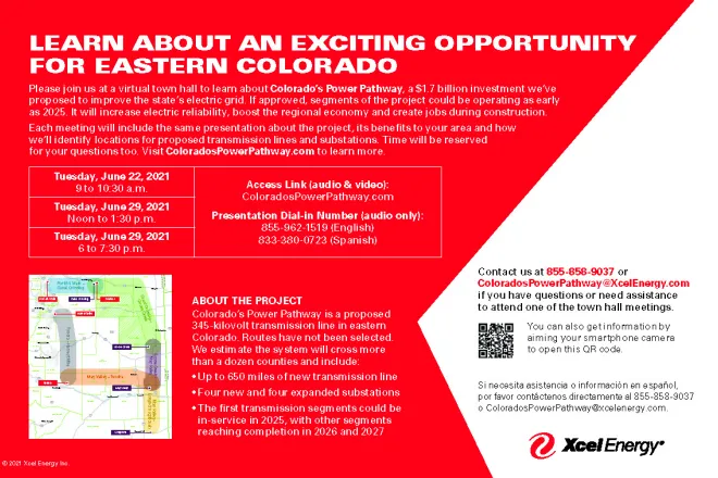 Town Hall - Colorado's Power Pathway | KiowaCountyPress.net