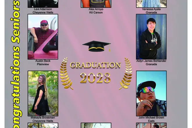 2023 Area High School Graduation Section with Student Photos ...
