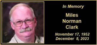 Obituary - Miles Norman Clark | KiowaCountyPress.net
